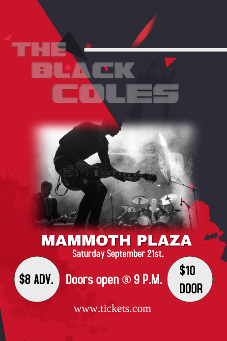 band Template | PosterMyWall