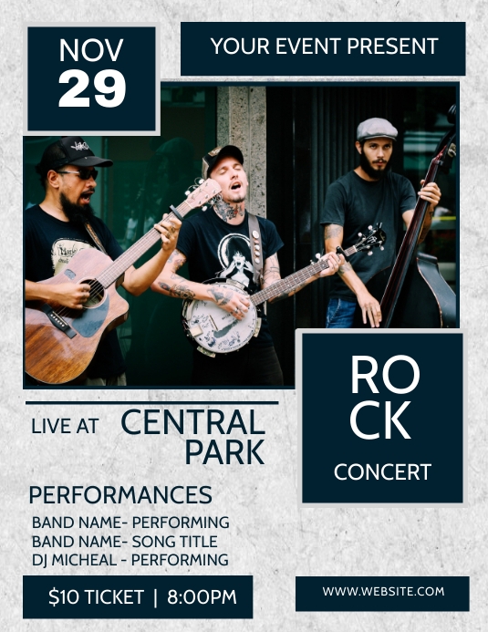 BAND Template | PosterMyWall