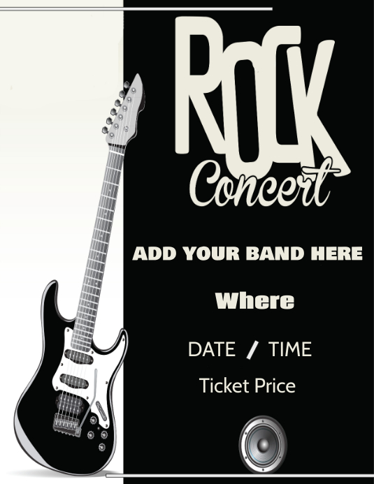 band Template | PosterMyWall