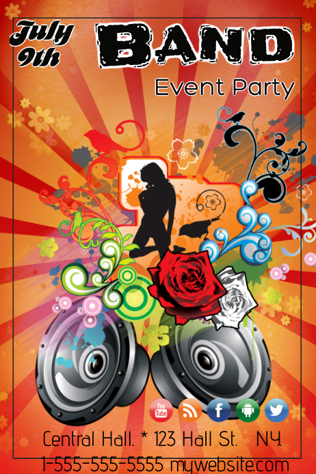 Band Event Template | PosterMyWall