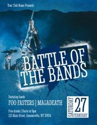150+ Free Templates for 'Battle of the bands' | PosterMyWall