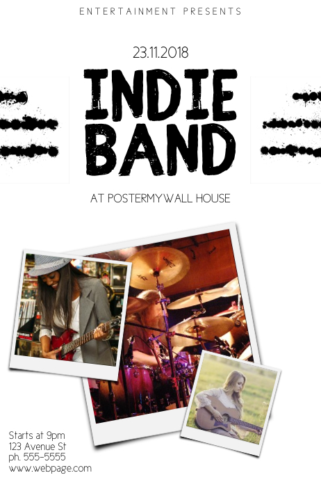 Band Flyer Template | PosterMyWall