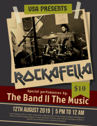 Band Concert Flyer Template | PosterMyWall