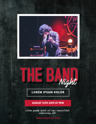 Free Band Flyer Template | PosterMyWall