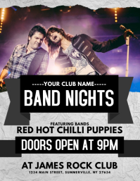 Band Nights Flyer Template | PosterMyWall