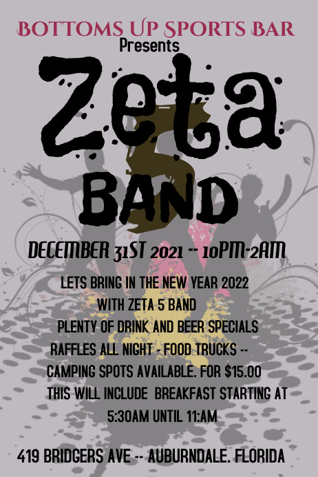 BAND POSTER Template | PosterMyWall