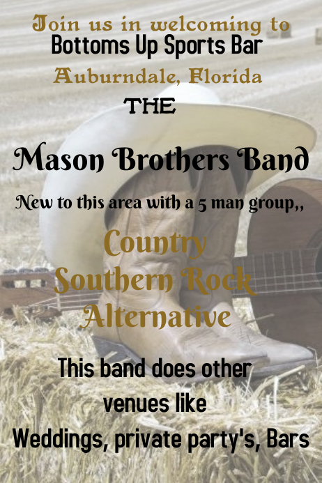 Copy of Band poster | PosterMyWall