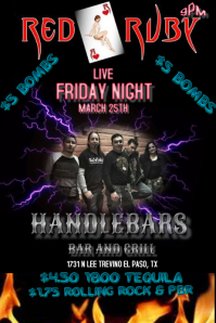 Rock Band Poster Template | PosterMyWall