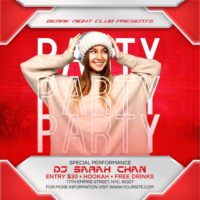 Copy of Bangkok Party People | PosterMyWall