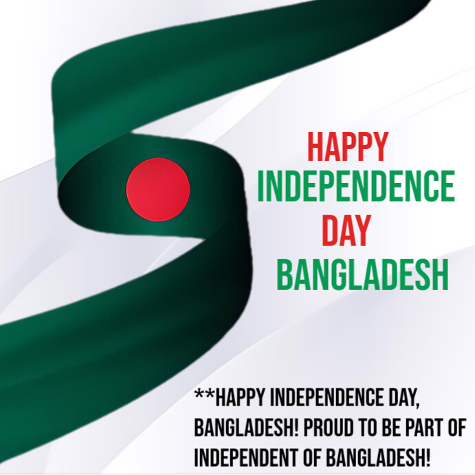 Bangladesh independence day Instagram post Template | PosterMyWall