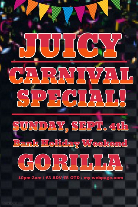 Bank Holiday Template | PosterMyWall