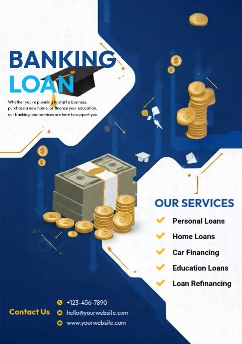 Copy of Bank Loan Flyer | PosterMyWall