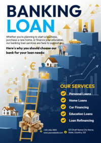 Banking Loan Template | PosterMyWall
