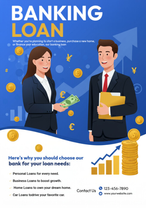 Copy of Banking Loan | PosterMyWall