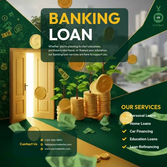 Copy of Banking Loan Instagram Post | PosterMyWall