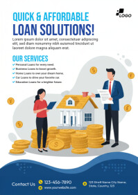 Banking Loan Services Flyer Template | PosterMyWall