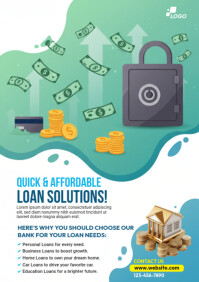 Banking Loan Services Flyer Template | PosterMyWall