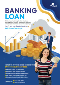 Banking Loan Services Flyer Template | PosterMyWall