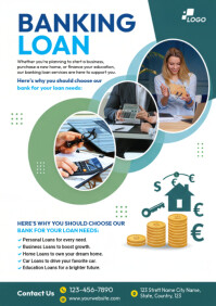 Banking Loan Services Flyer Template | PosterMyWall