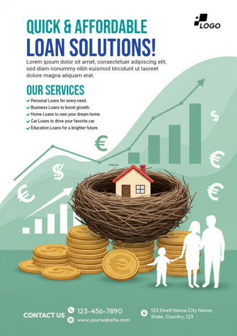 Copy of Banking Loan Services Flyer Template | PosterMyWall