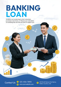 Banking Loan Services Flyer Template | PosterMyWall