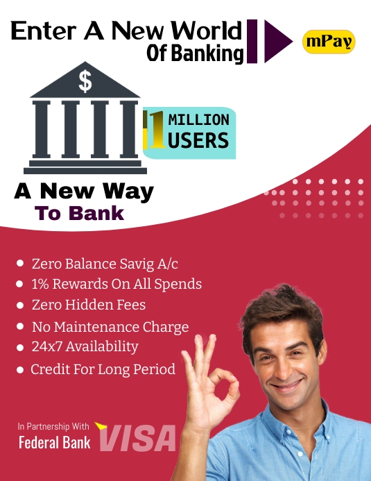 banking service Template | PosterMyWall