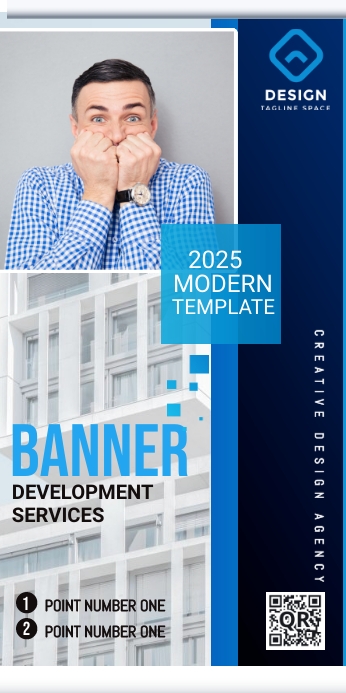 Banner Development Services Flyer Template | PosterMyWall