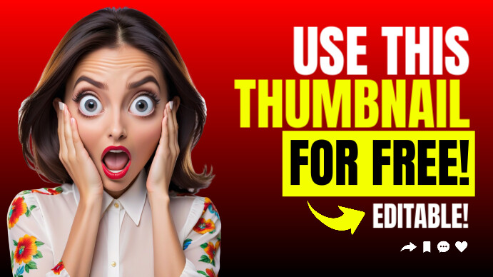 Banner YouTube Thumbnail template | PosterMyWall