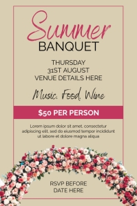 Banquet Template | PosterMyWall