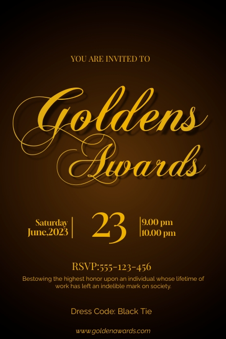 Banquet Template | PosterMyWall