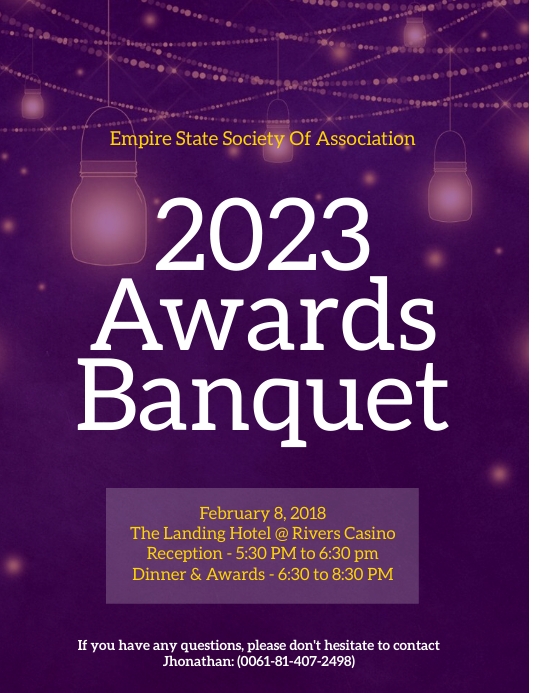 Copy of Banquet flyer templates | PosterMyWall