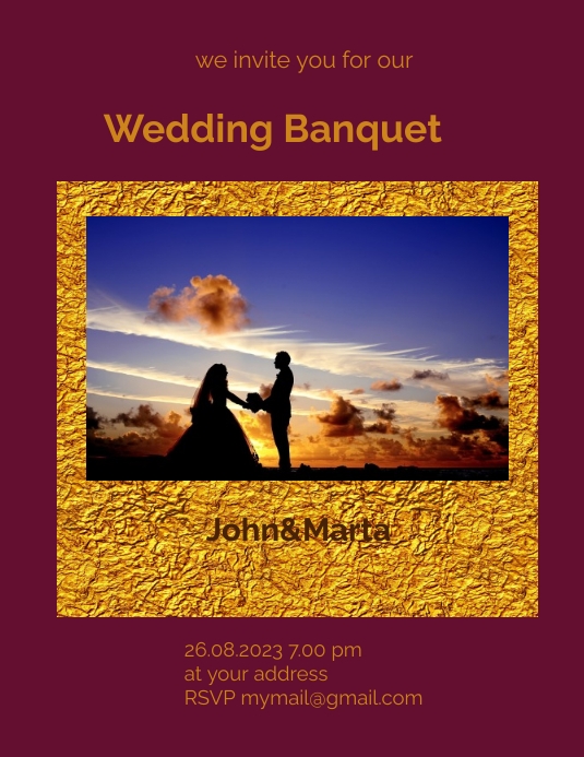Copy of Banquet invitation (1) | PosterMyWall