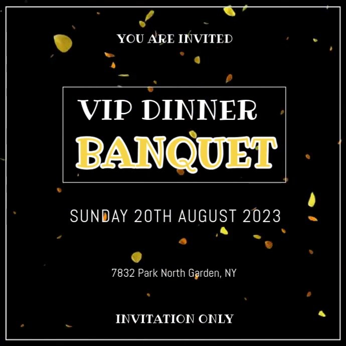 Banquet Poster | PosterMyWall
