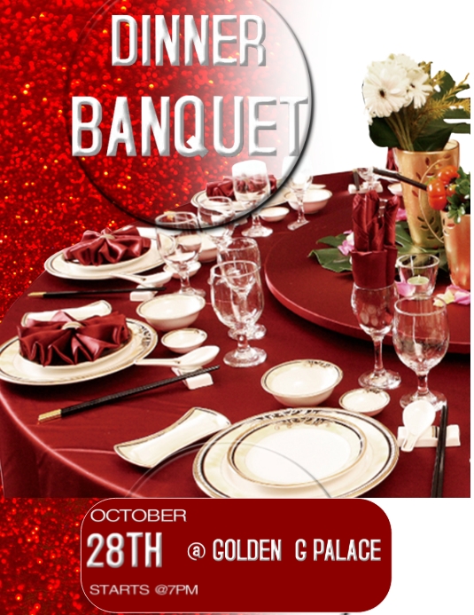 Copy of banquet template | PosterMyWall