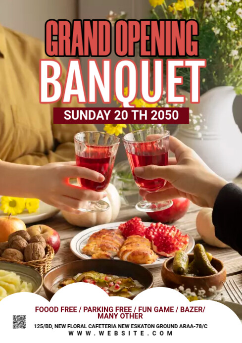 Banquet Template | PosterMyWall