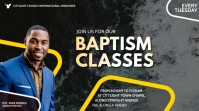 baptism classes flyer template | PosterMyWall