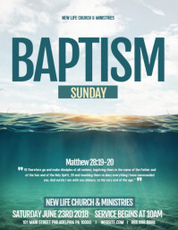 Template baptism | PosterMyWall