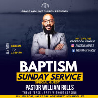 Church Prayer Service Invitation Flyer Template | PosterMyWall