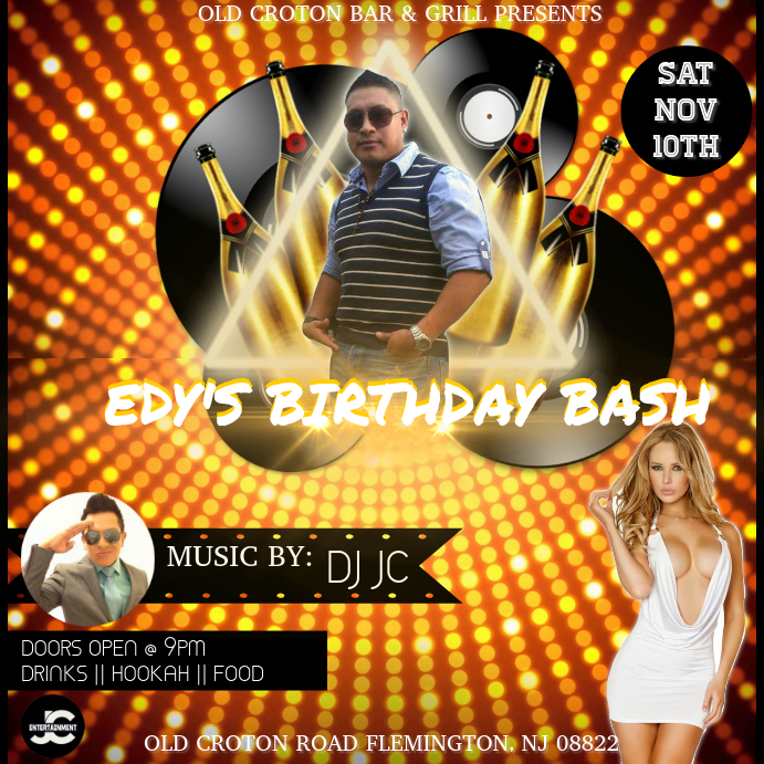 BAR/CLUB FLYER Template | PosterMyWall