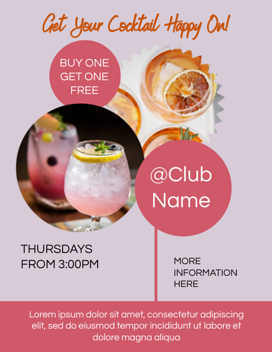 Bar/Club Flyers Template | PosterMyWall