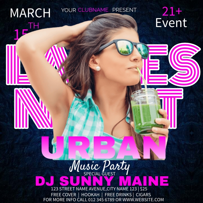 Bar Club Party FLYER Night Club Flyer DJ PART Template | PosterMyWall