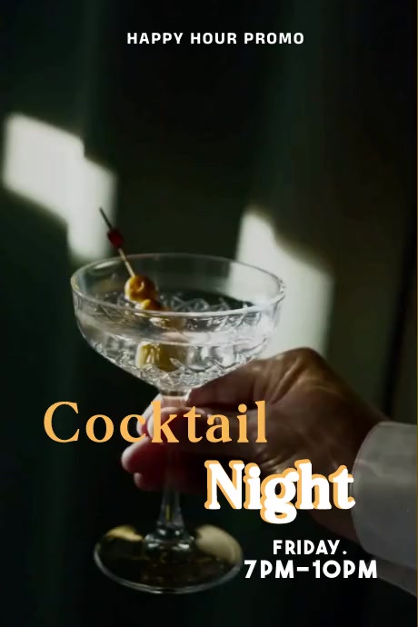 BAR Template | PosterMyWall