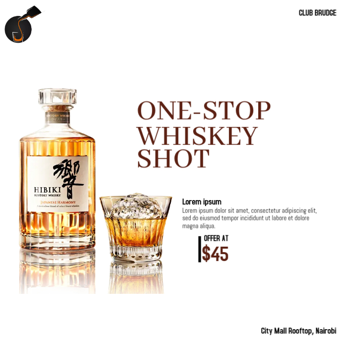 bar Template | PosterMyWall