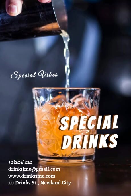 BAR Template | PosterMyWall