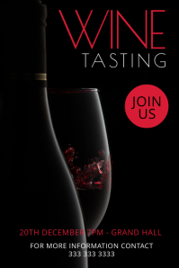 Wine Bar Poster Template | PosterMyWall