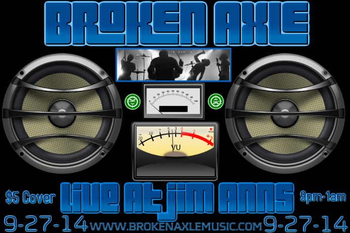 Bar Flyer - Concert Announcement Template | PosterMyWall