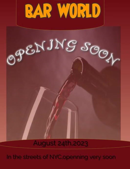 Bar flyer Template | PosterMyWall