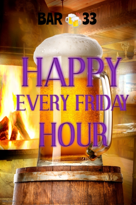 Bar flyer Template | PosterMyWall