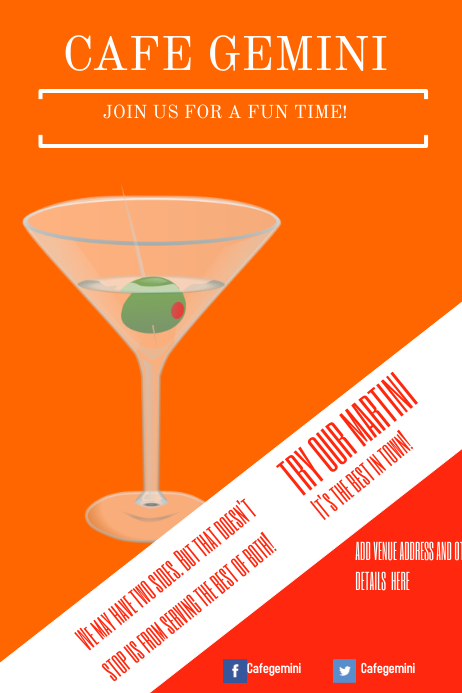 Bar Flyer Template | PosterMyWall