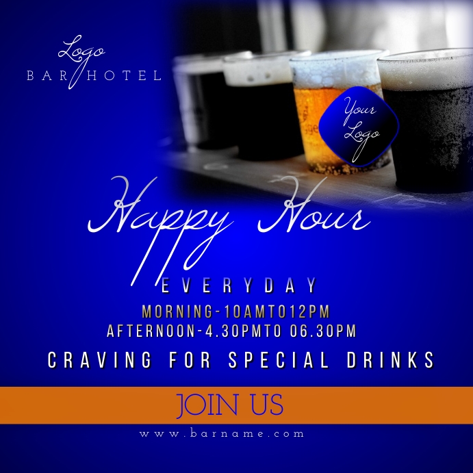 BAR FLYER TEMPLATES | PosterMyWall